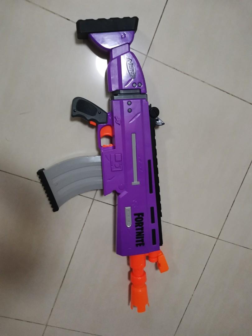 Nerf gun fortnite scar, Hobbies & Toys, Toys & Games on Carousell