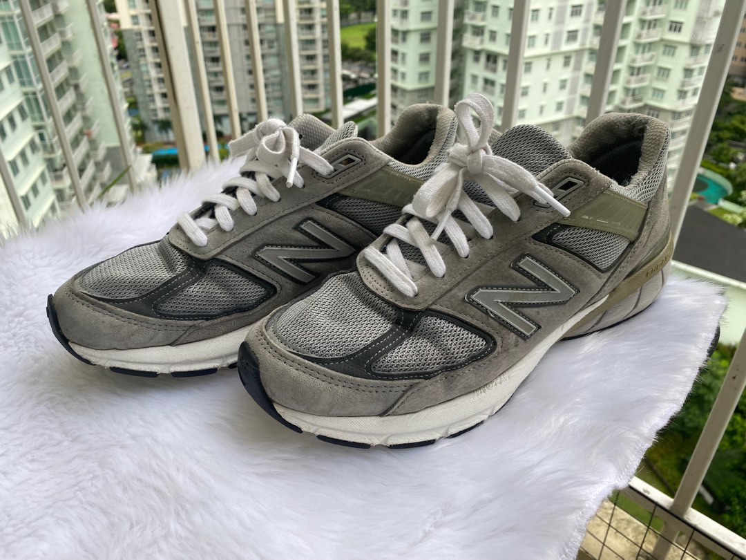 New Balance 990V5 Grey (US Men 9), Men's Fashion, Footwear, Sneakers on ...