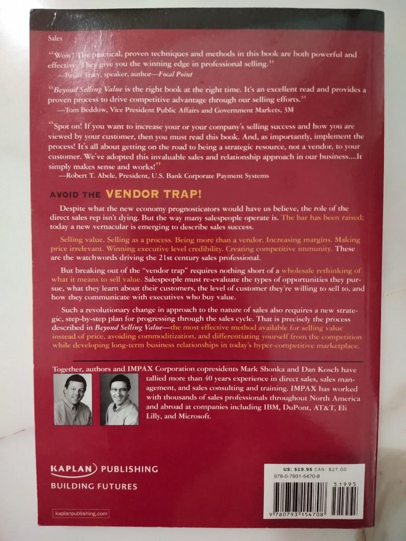[NEW book] Beyond Selling Value, Hobbies & Toys, Books & Magazines ...