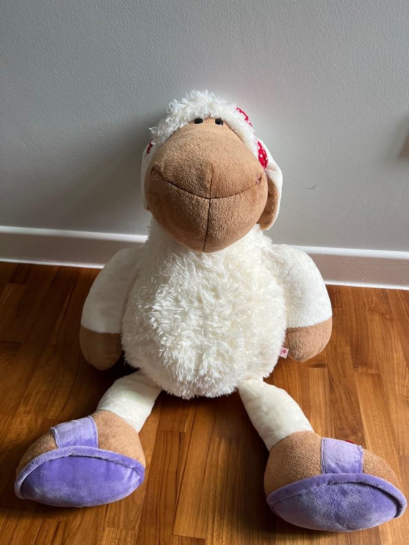 NICI Jolly Mah Sheep plush toy 80cm, Hobbies & Toys, Toys & Games on ...