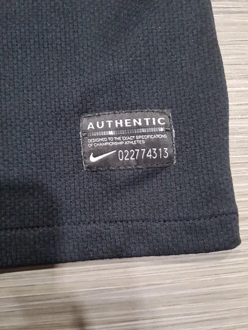 Nike Women's Barcelona Qatar Foundation FCB Dri Fit Black Football ...