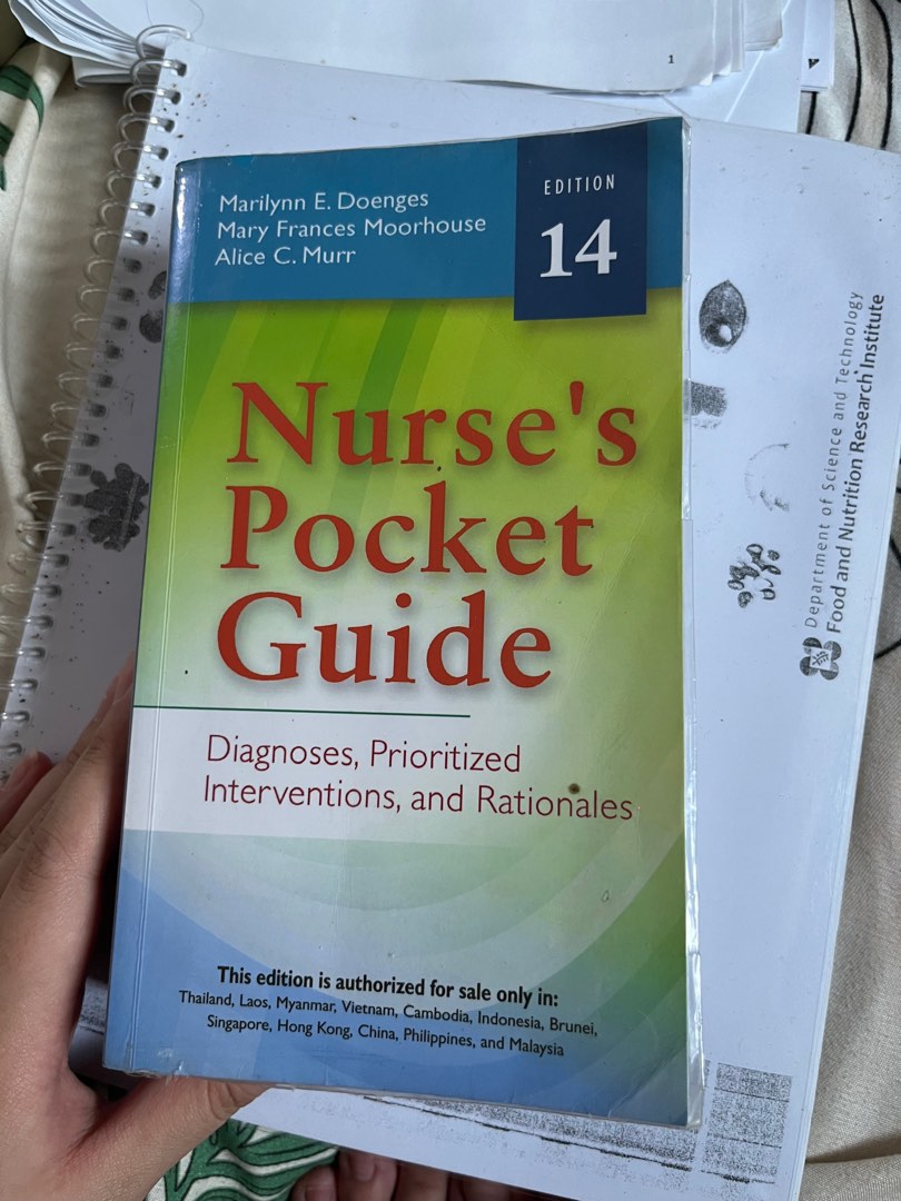 Nurse’s Pocket Guide (NANDA) 14th Edition, Hobbies & Toys, Books ...