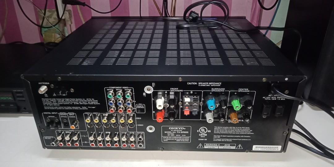 Onkyo TX-SR600 6.1 Av Receiver, Audio, Soundbars, Speakers & Amplifiers on Carousell