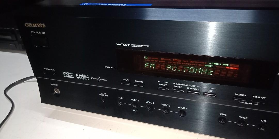 Onkyo TX-SR600 6.1 Av Receiver, Audio, Soundbars, Speakers & Amplifiers ...
