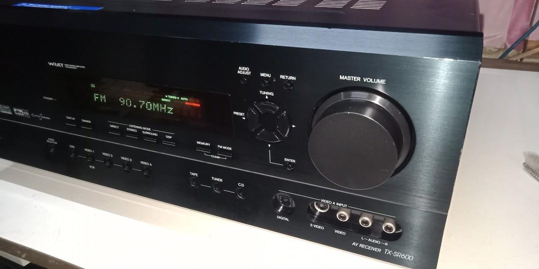 Onkyo TX-SR600 6.1 Av Receiver, Audio, Soundbars, Speakers & Amplifiers ...
