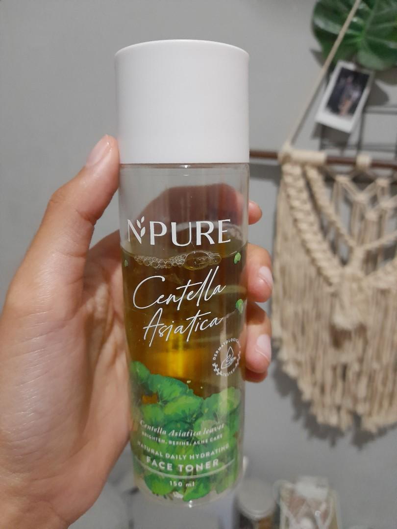 ORI 100%!!! TONER NPURE CENTELLA ACIATICA, Kesehatan & Kecantikan ...