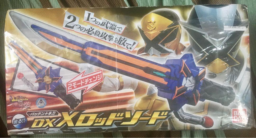 Original Bandai Lupinranger DX X Rod Sword, Hobbies & Toys, Toys ...