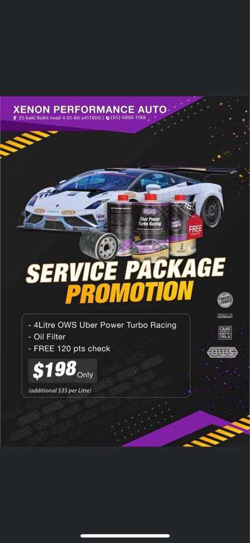 OWS Engine oil and other product, Servicing Package,Body kits, Car ...