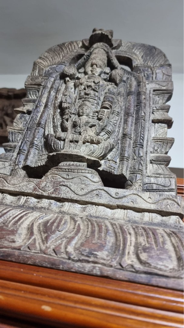 Perumal wood carving, Furniture & Home Living, Home Decor, Other Home ...