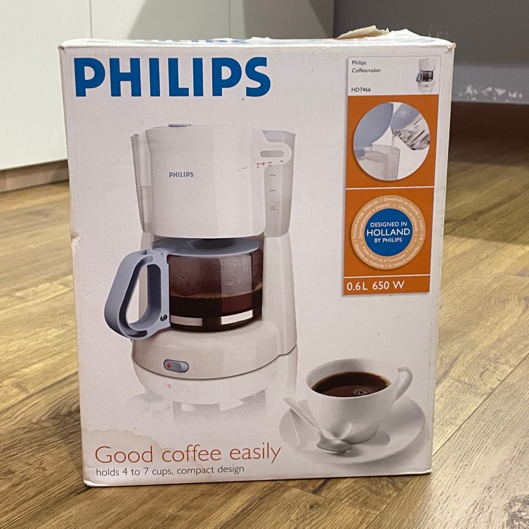 Phillips Drip Coffee Maker HD7466, TV & Home Appliances, Kitchen ...
