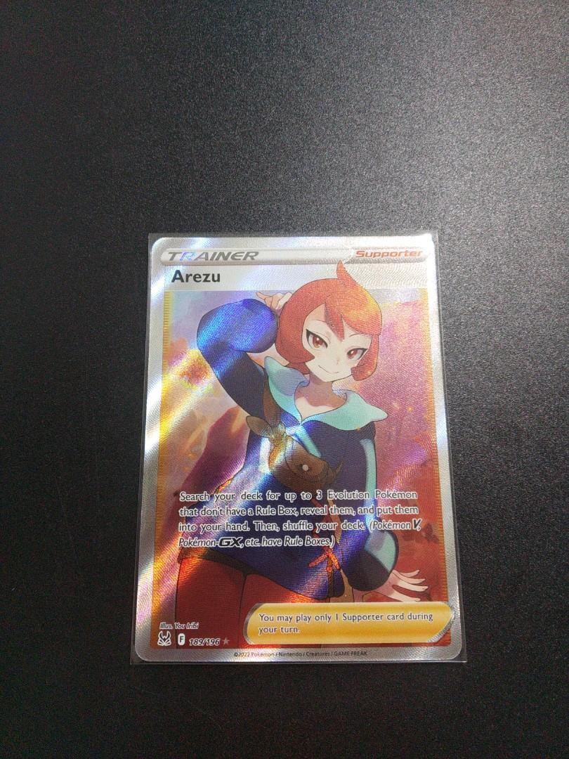 Pokemon TCG Arezu Full Art Trainer Ultra Rare - SS11 Lost Origin ...