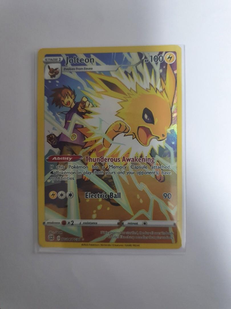 Pokemon TCG Jolteon (Full Art) - 60 Cards Bundle, Hobbies & Toys, Toys ...