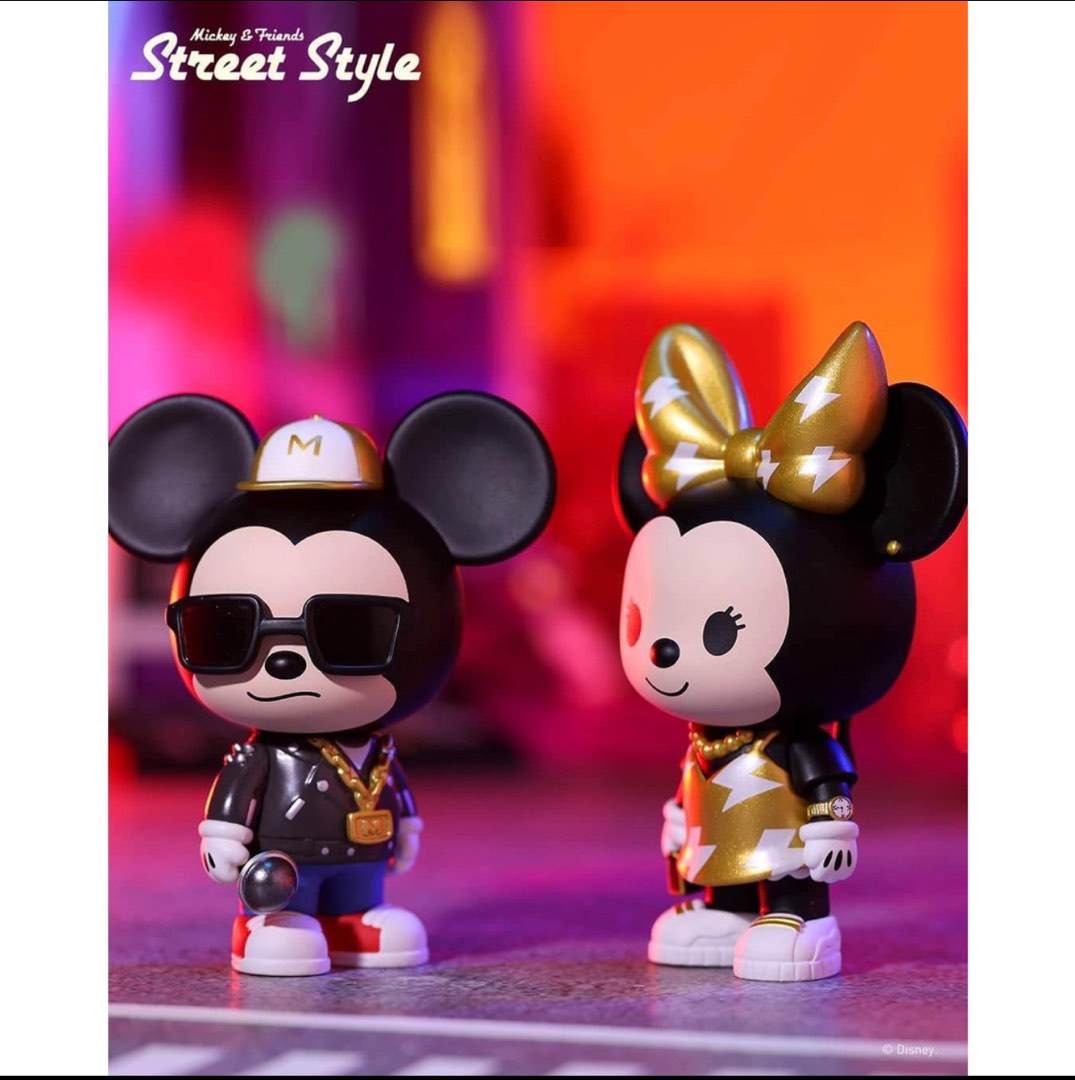 Popmart Disney Street Style (Secret B) - Minnie , Hobbies & Toys, Toys ...