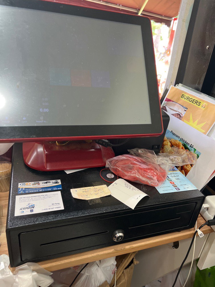 POS Machine With Printer and Cashier , Computers & Tech, Office ...