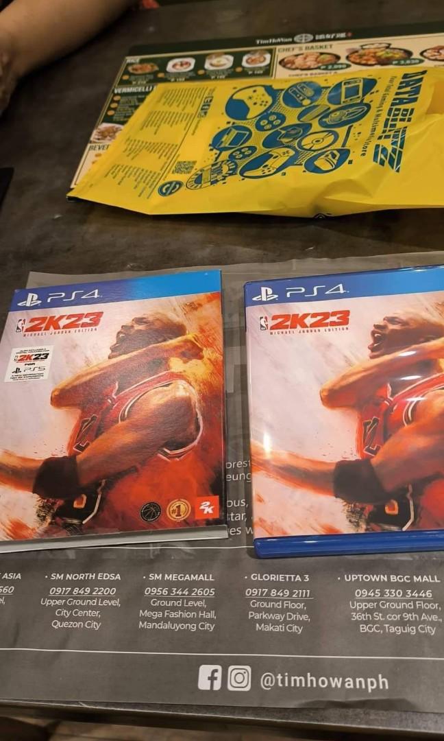 PS4 NBA 2K23 Mj edition with ps4 bonus content, Video Gaming, Video Games, PlayStation on Carousell
