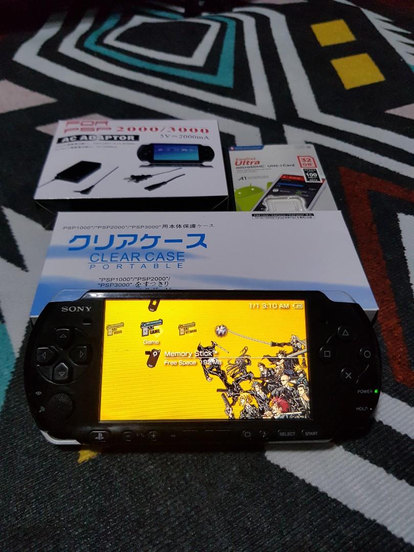 PSP SLIM 3000 SERIES 32GB, Video Gaming, Video Game Consoles ...