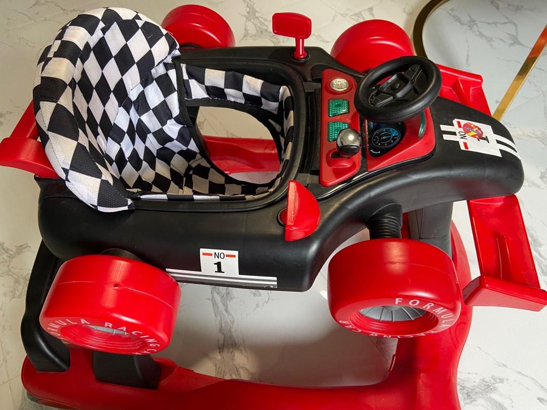 Racing Car Baby Walker, Babies & Kids, Infant Playtime on Carousell