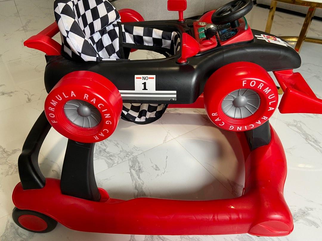 Racing Car Baby Walker, Babies & Kids, Infant Playtime on Carousell