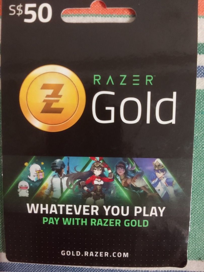 razer gold card., Video Gaming, Gaming Accessories, Game Gift Cards ...