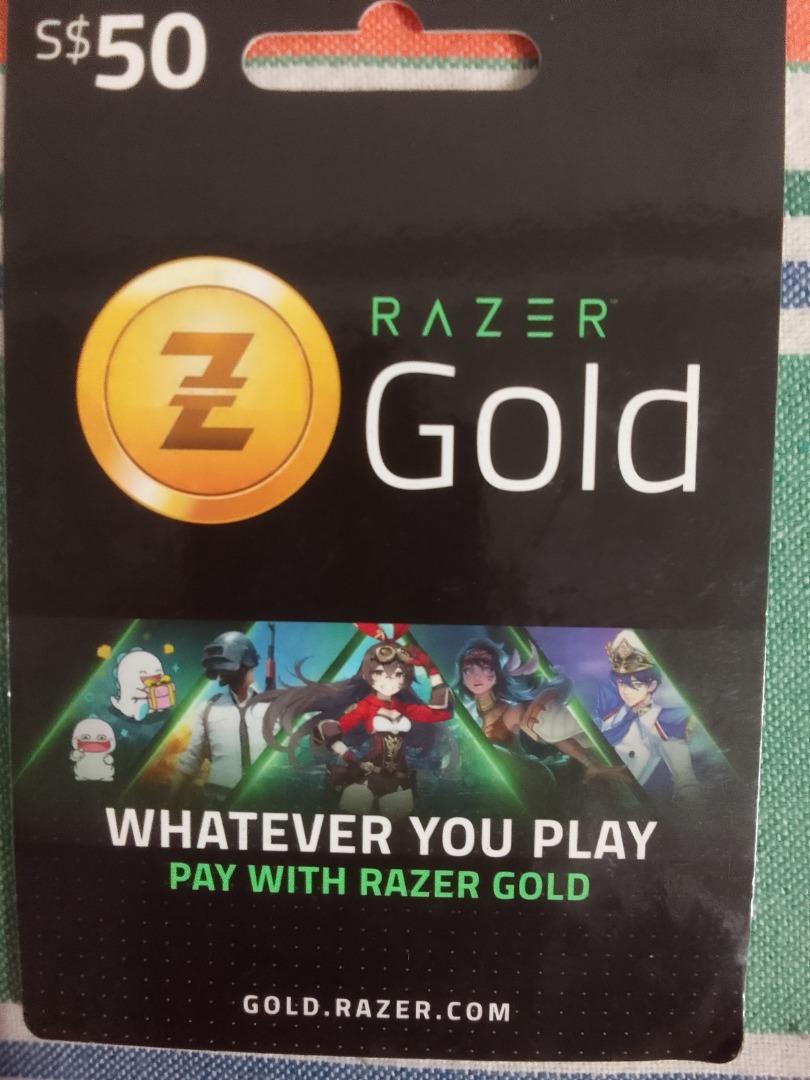 razer gold card., Video Gaming, Gaming Accessories, Game Gift Cards ...