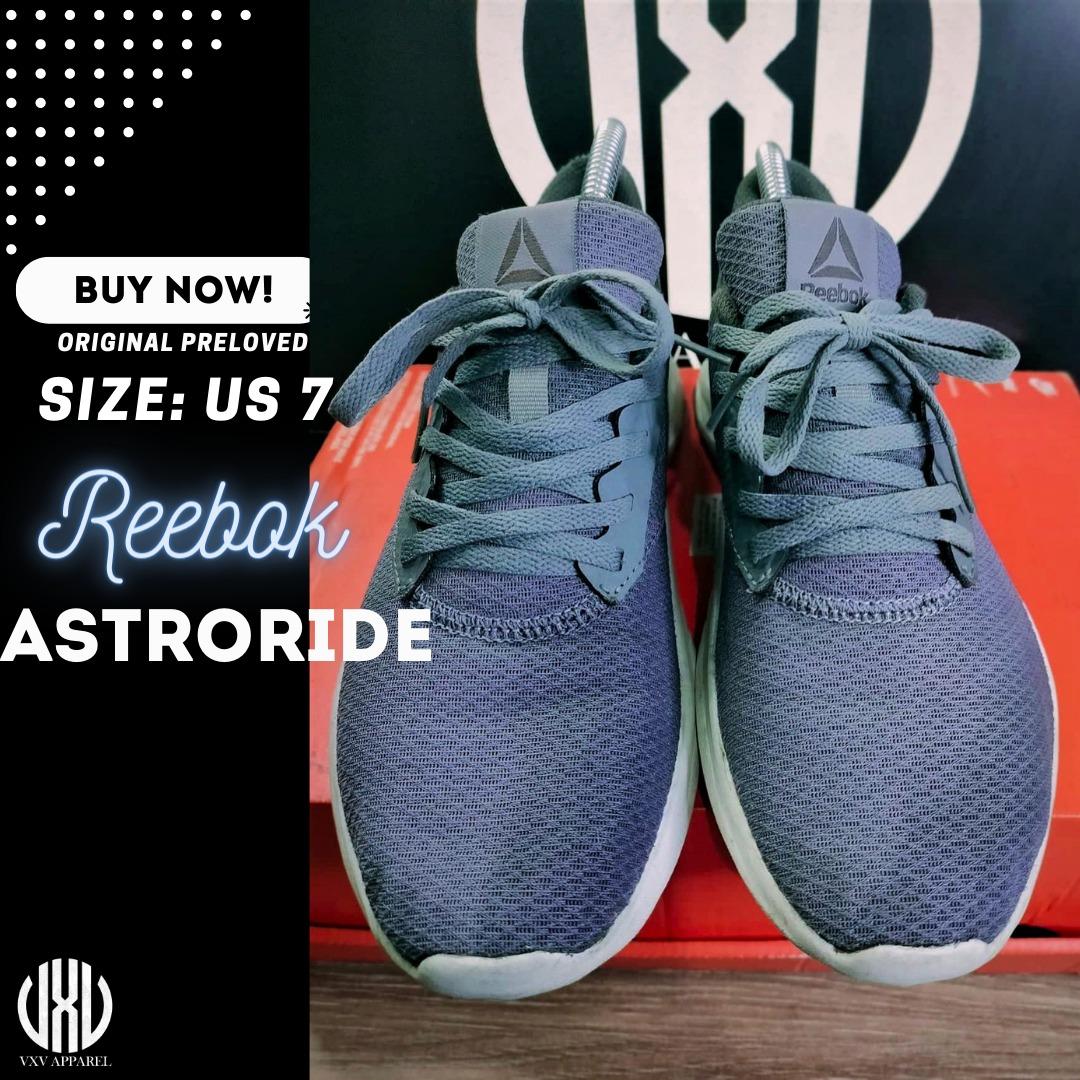 Reebok Astroride Gray Color Way Original Preloved Size 7, Men's Fashion ...