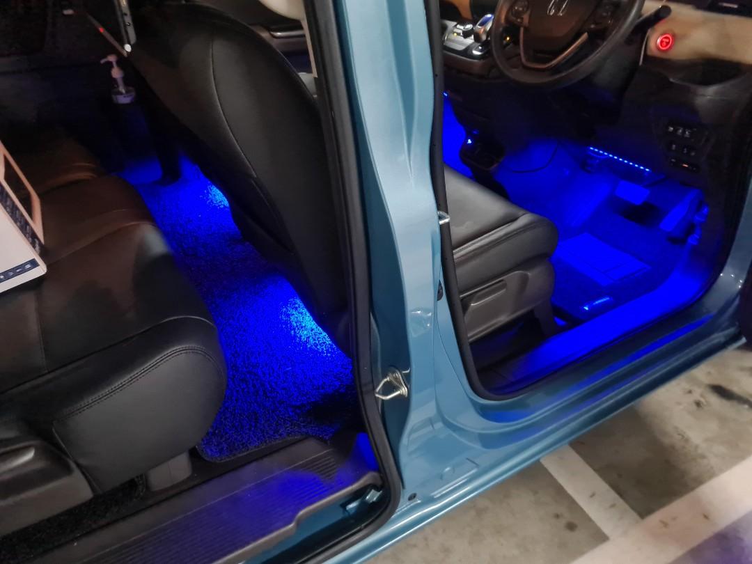 RGB Legroom Light for all cars with installations, Car Accessories ...