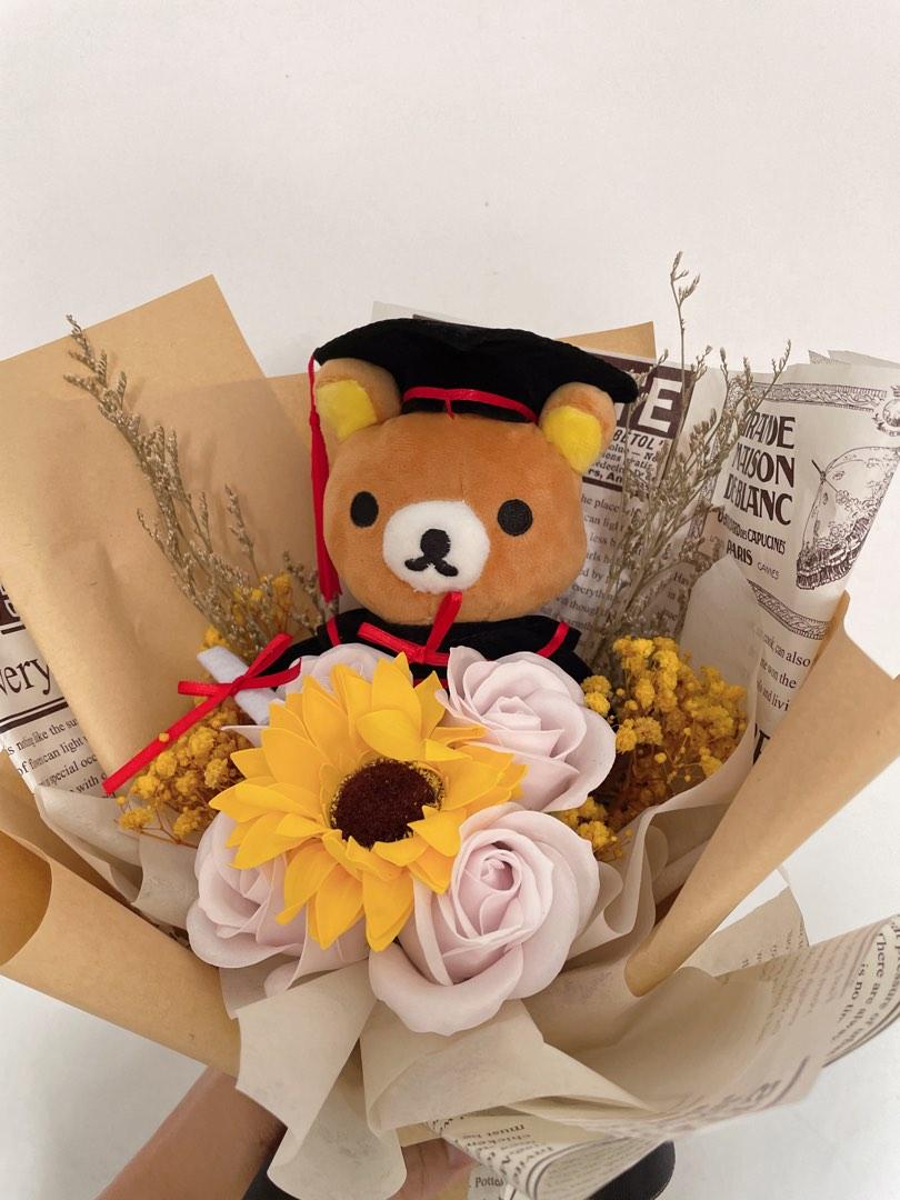 Rilakkuma Graduation Bouquet, Hobbies & Toys, Stationery & Craft ...