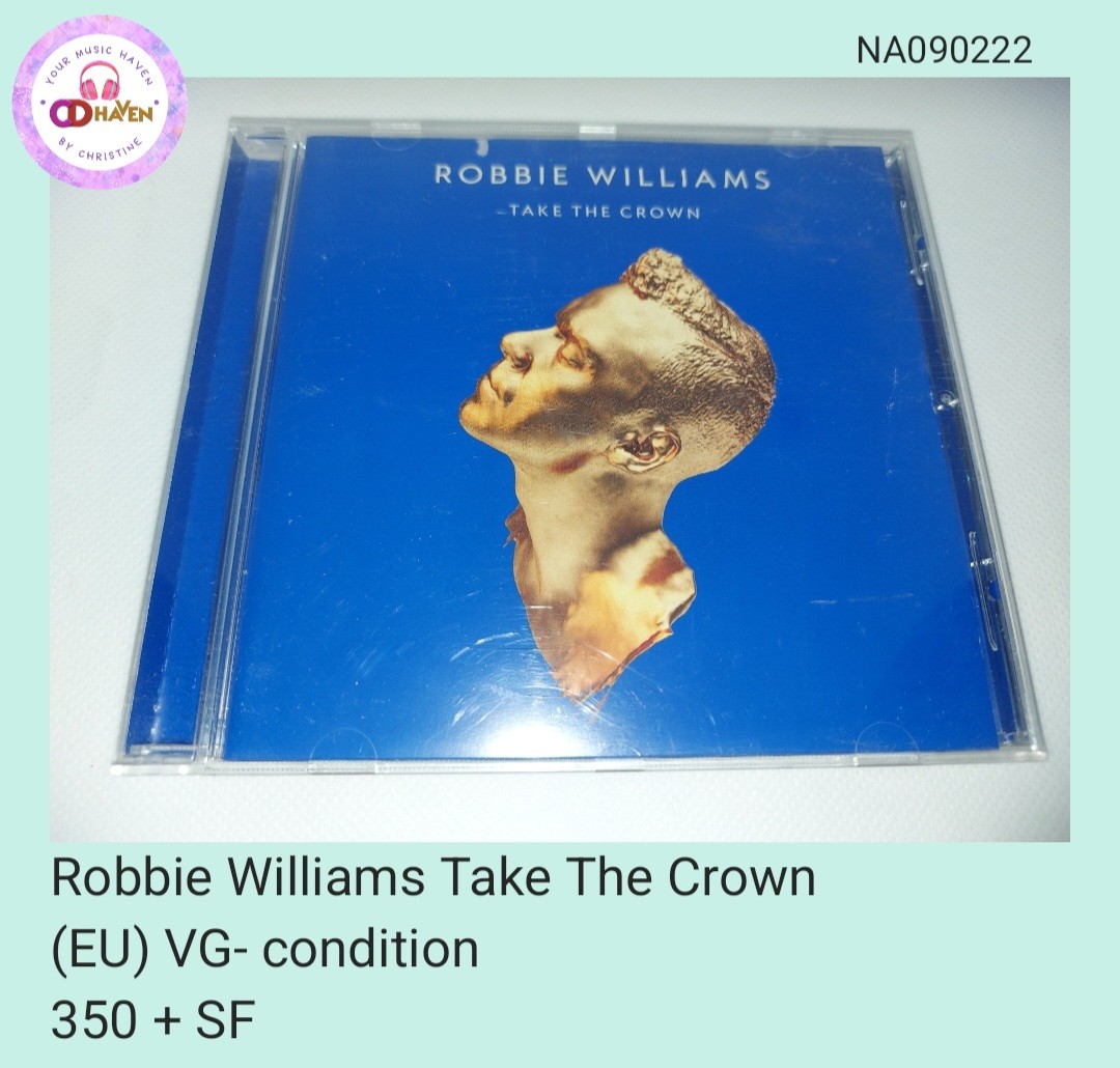 Robbie Williams Take The Crown CD (unsealed), Hobbies & Toys, Music ...