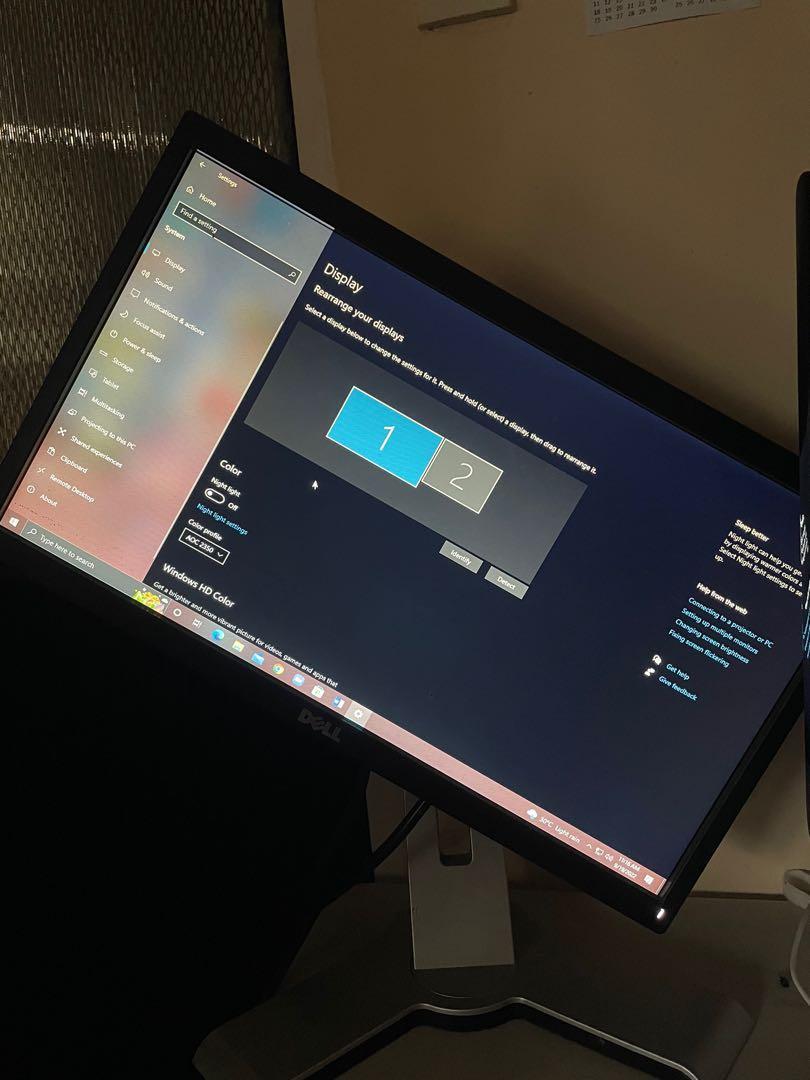 Rotatable Monitor, Computers & Tech, Parts & Accessories, Monitor ...