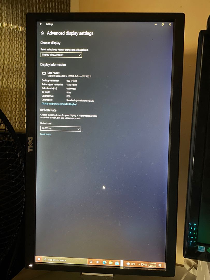 Rotatable Monitor, Computers & Tech, Parts & Accessories, Monitor ...