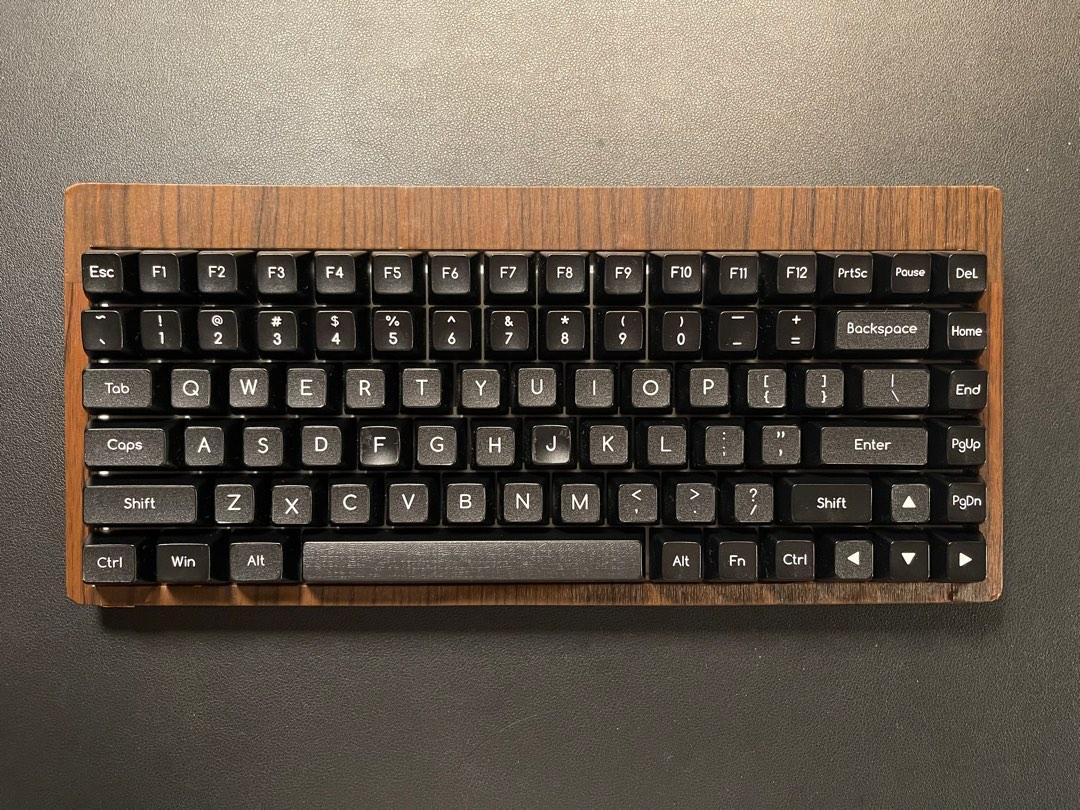 Fully Modded, Walnut Skin Frame, Hot-swappable Custom Mechanical ...