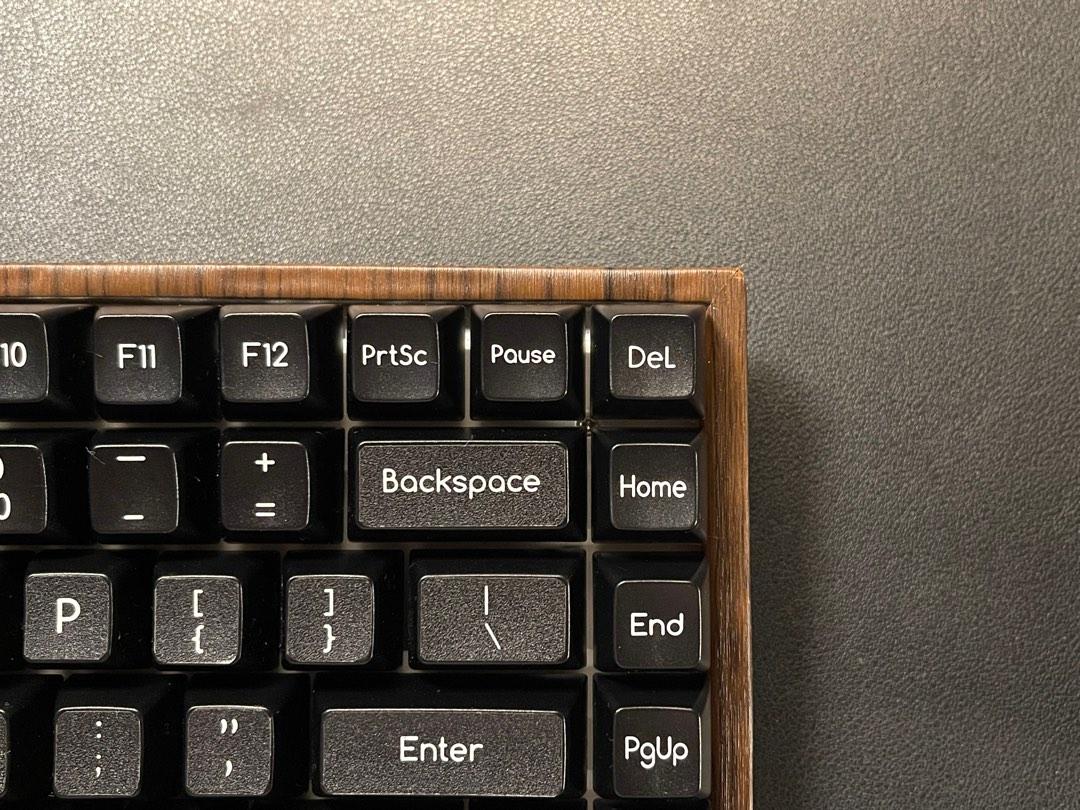 Fully Modded, Walnut Skin Frame, Hot-swappable Custom Mechanical ...