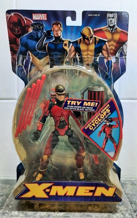 RUBY QUARTZ ARMOR CYCLOPS - Marvel X-Men Classics Series, Hobbies ...