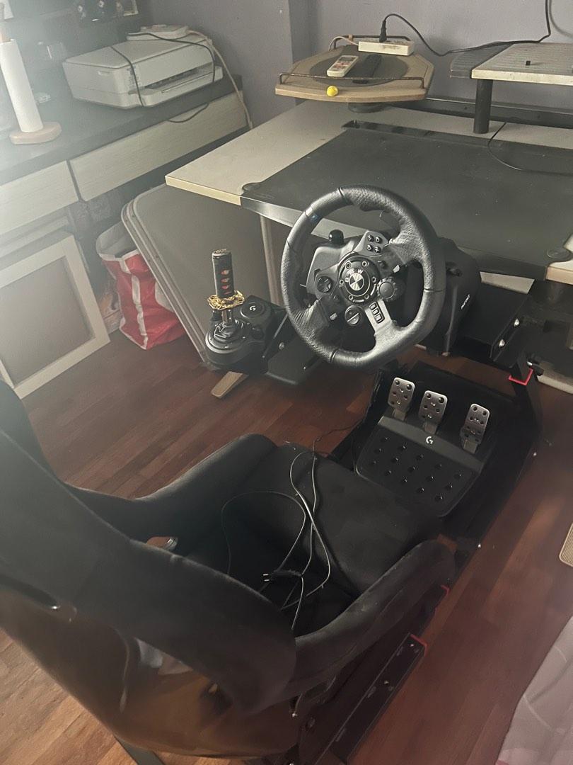 racing rig and G923 &shifter, Video Gaming, Gaming Accessories ...