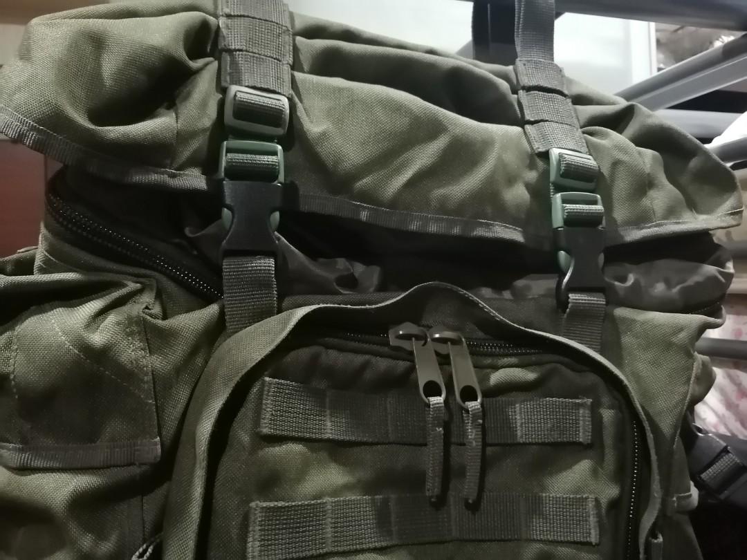 SAF Field Pack Old-Gen, Sports Equipment, Hiking & Camping on Carousell
