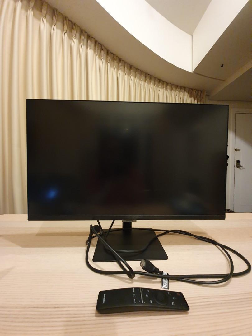 Samsung Smart Monitor 27-inch, Full HD, HDR, Tizen OS, Computers & Tech ...