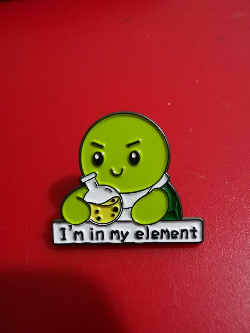Science Pin (Element), Hobbies & Toys, Stationery & Craft, Other ...