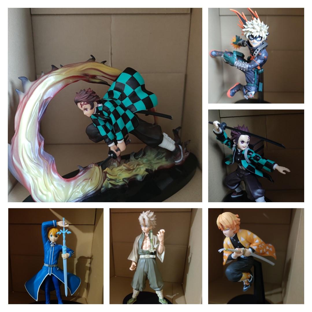 second hand loose figure no box demon slayer tanjiro nezuko my hero ...