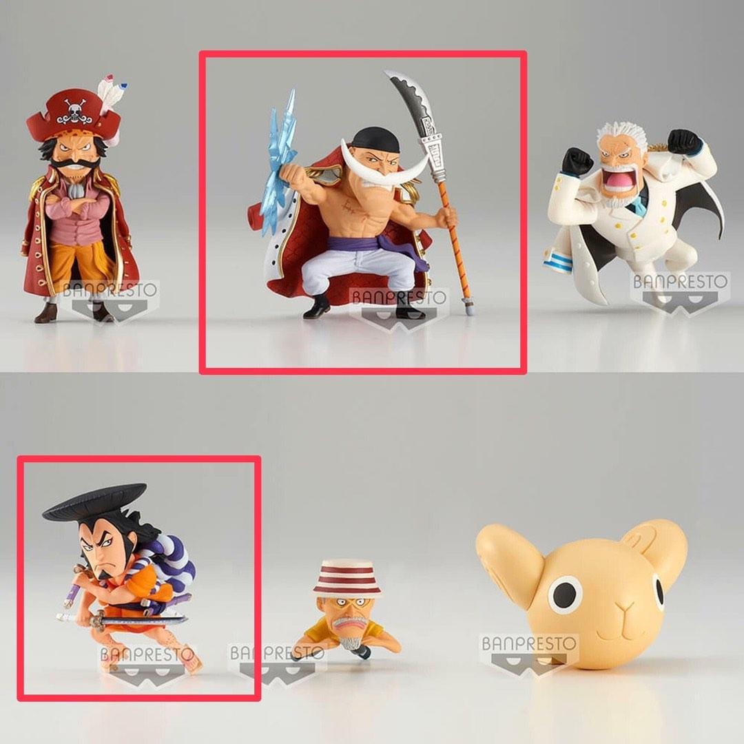(Set of 2) WCF One Piece WT100 Vol 10 Whitebeard Shirohige Edward Newgate Kozuki Oden Wano ...