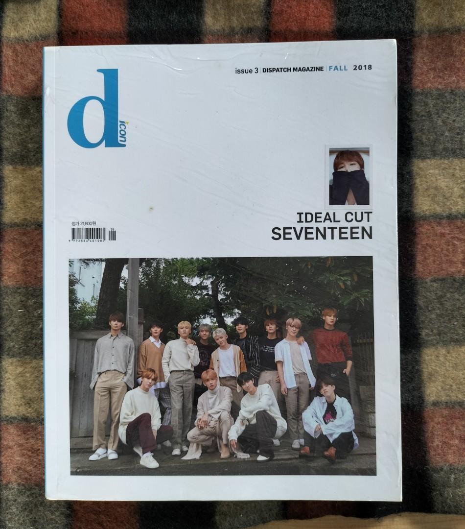 SEVENTEEN DICON Ideal Cut Dispatch Magazine Fall 2018 Issue 3, Hobbies & Toys, Memorabilia ...