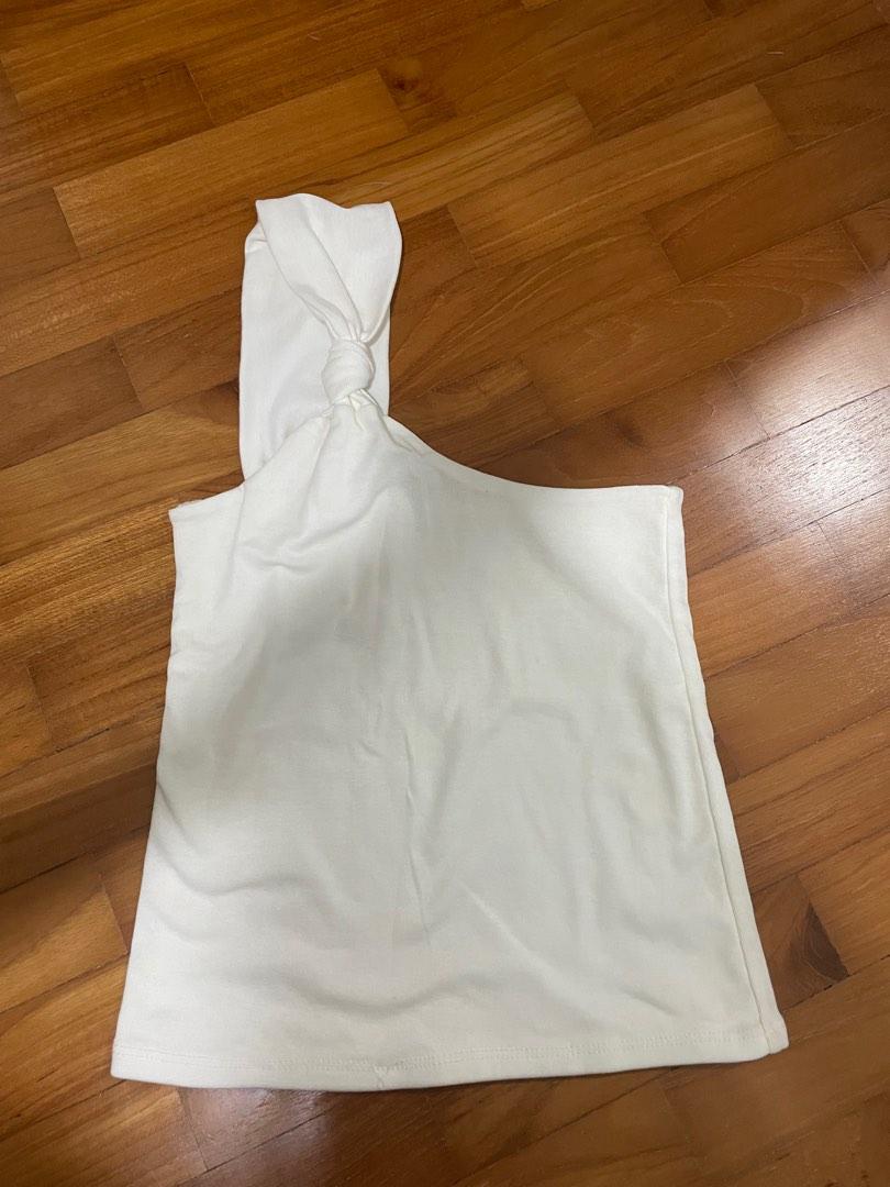 Shades of summer Thea toga top white, Women's Fashion, Tops, Sleeveless ...