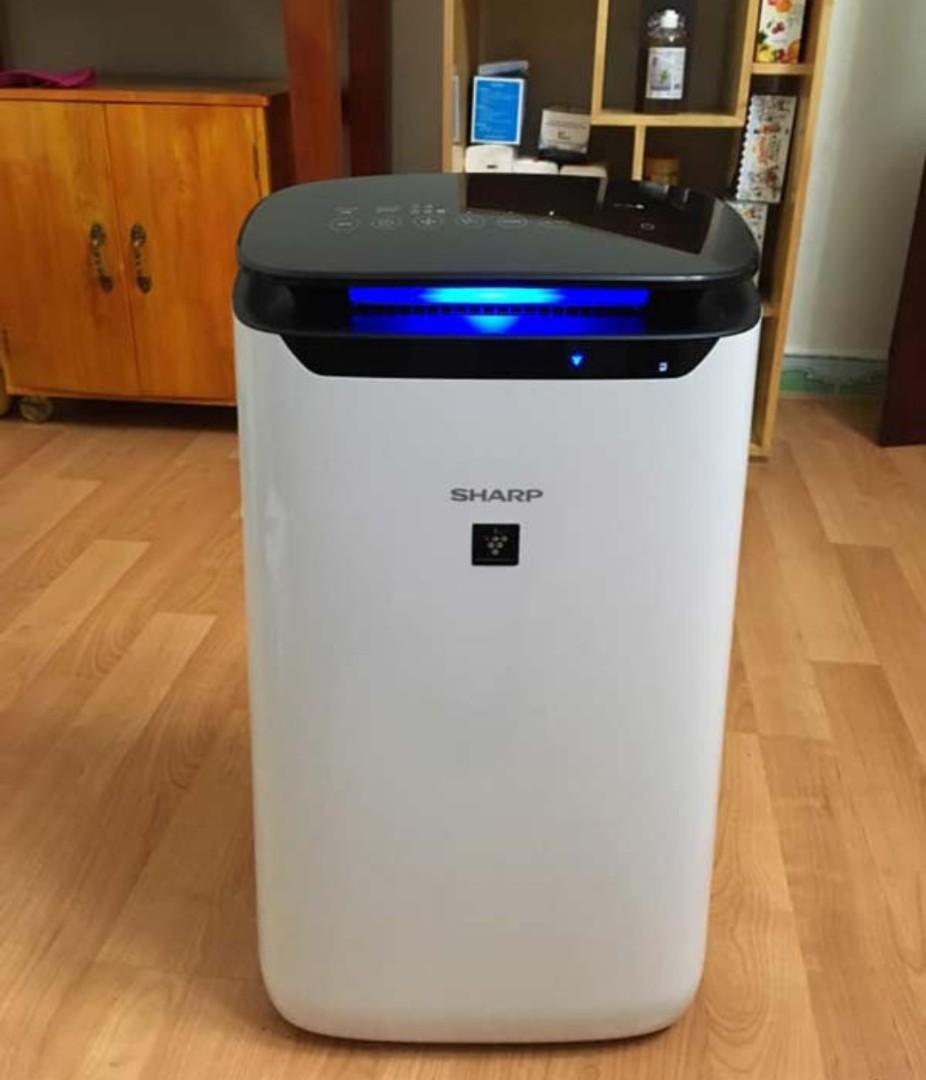 Sharp FP-J60E-W 48 sqm Air Purifier, TV & Home Appliances, Air ...