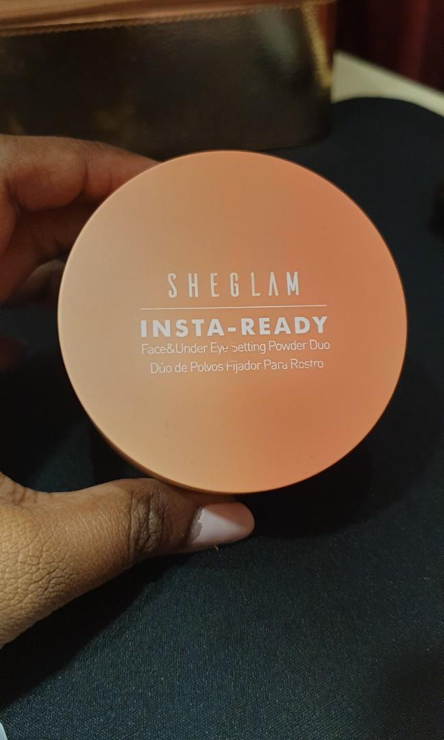 sheglam face and under eye setting powder duo, Beauty & Personal Care ...