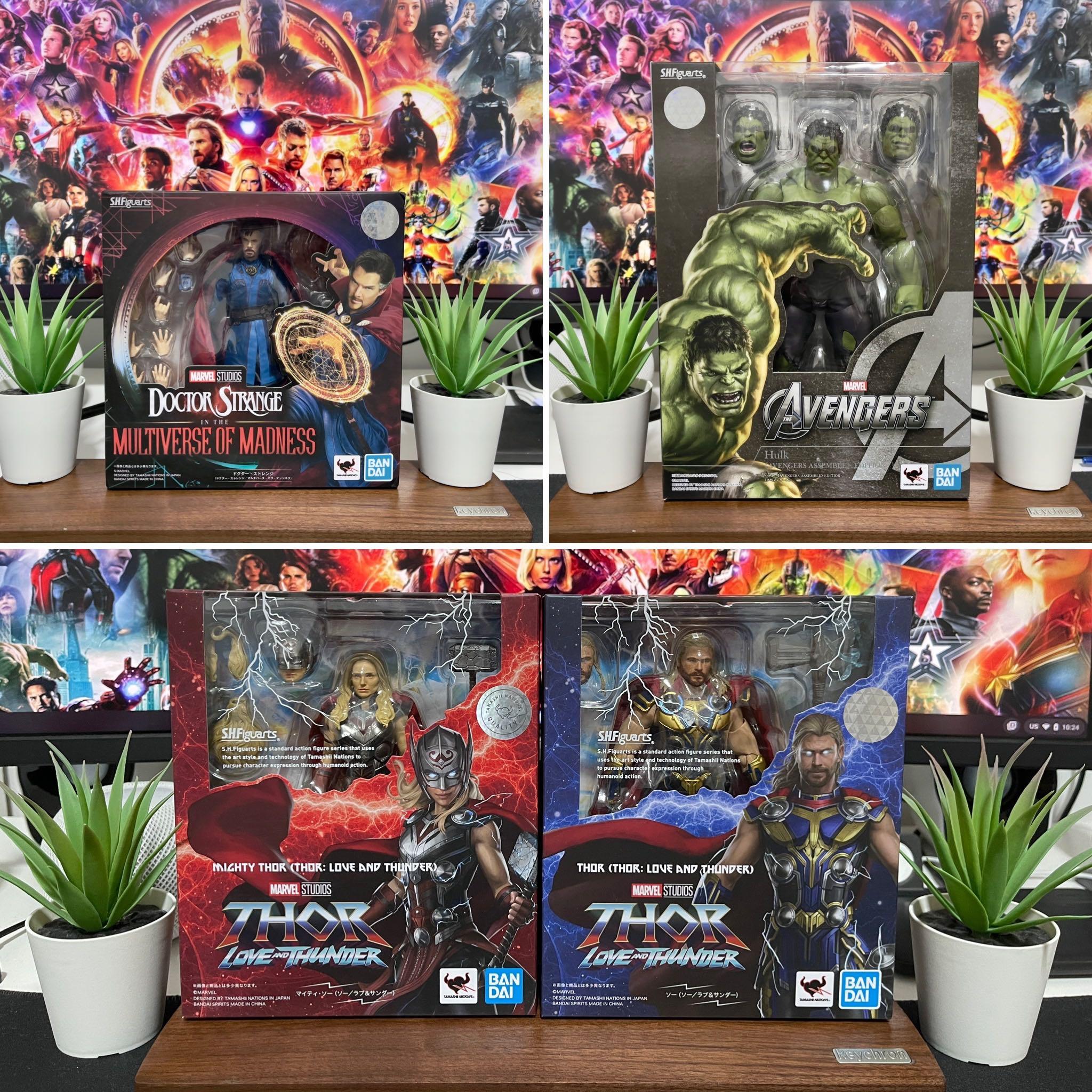SHF S.H.Figuarts Doctor Strange in the Multiverse of Madness & SHF Thor ...