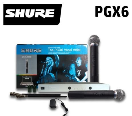 Shure PGX6 Performance Gear Wireless Microphone, Audio, Microphones on ...
