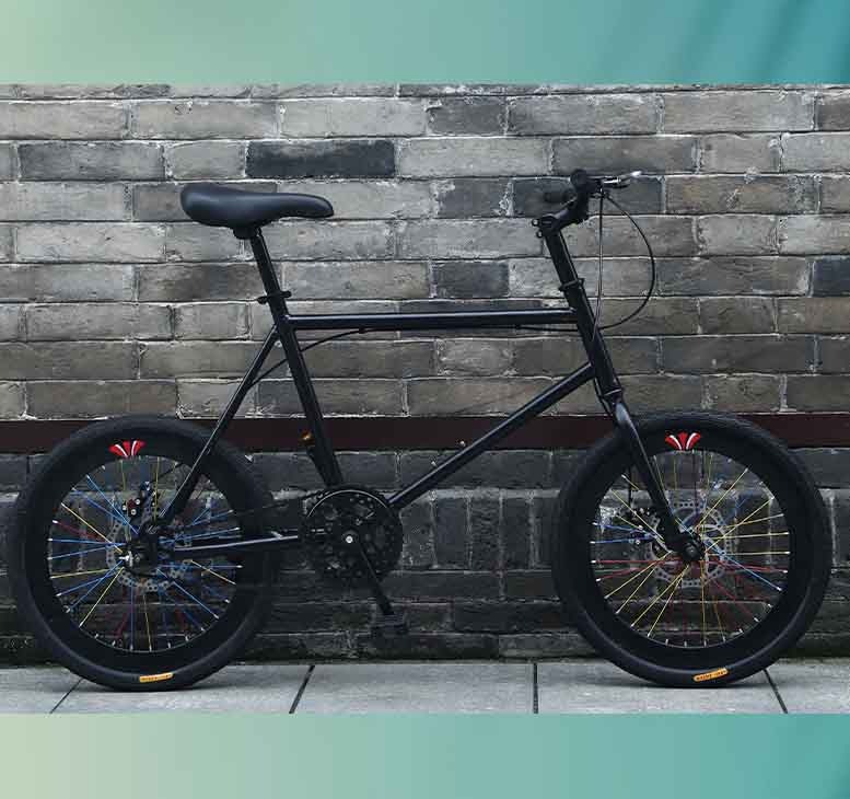 Single Speed 20 Inch Mini Velo Black Lightweight Bicycle 20" Road bike ...