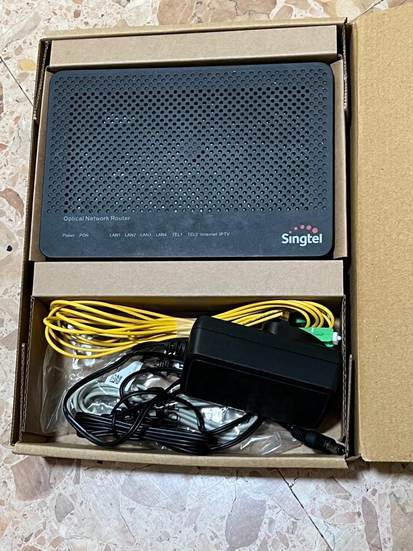 Singtel router, Computers & Tech, Office & Business Technology on Carousell