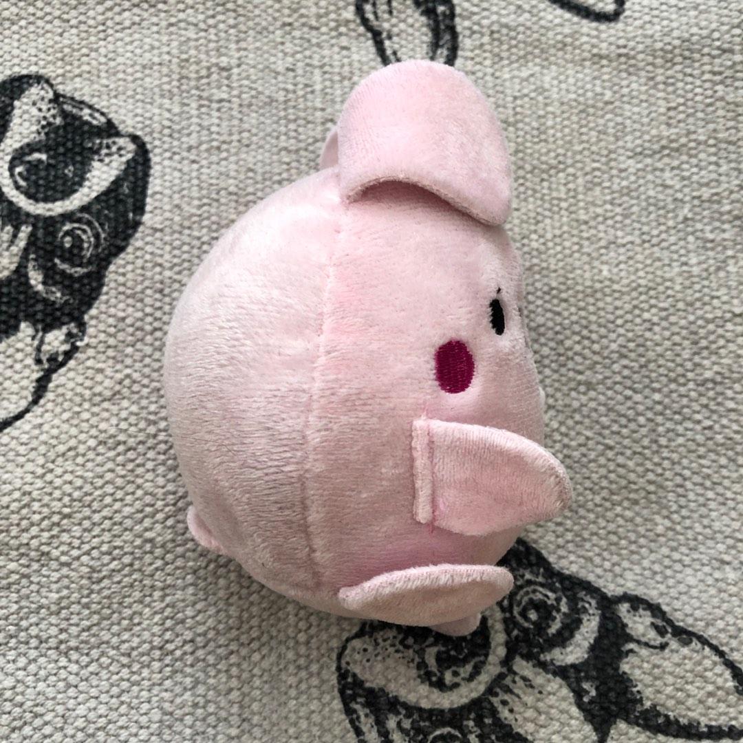 Small Cute Light Pink Round Bunny Rabbit - Fluffy floofy Stuffed Toy ...