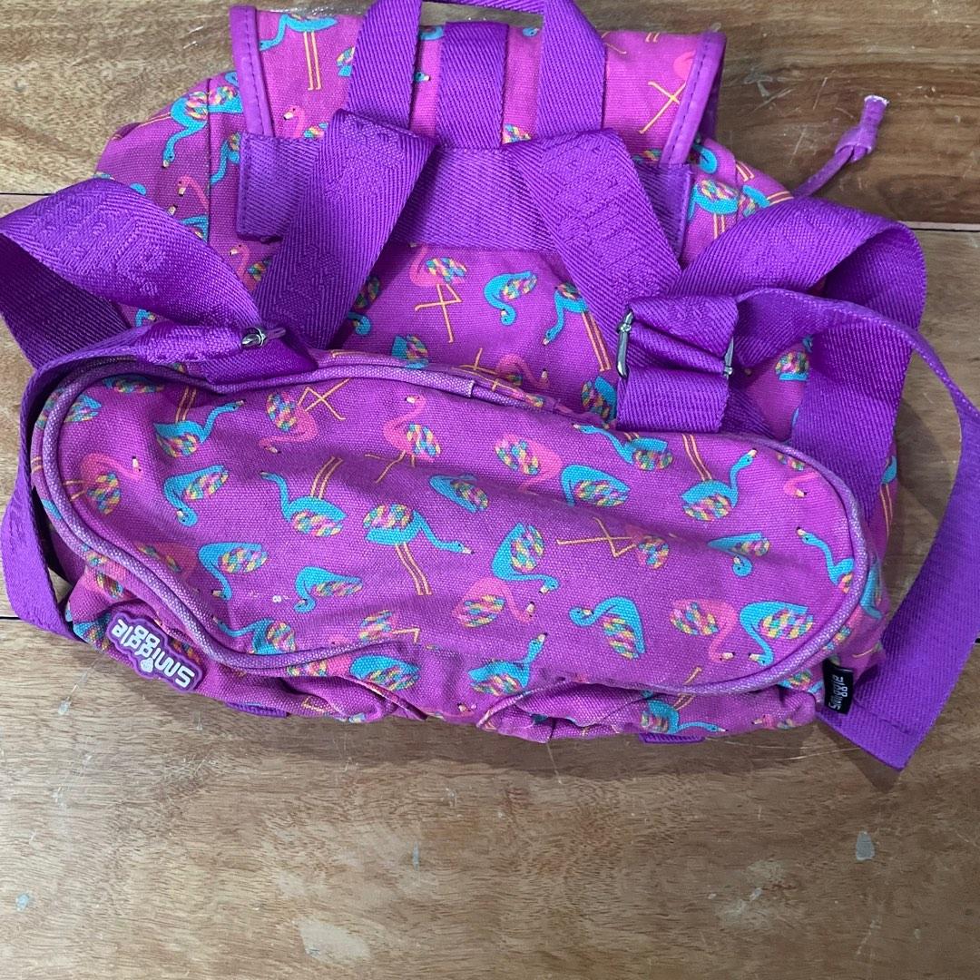 Smiggle Go Girl Backpack Flamingo, Babies & Kids, Babies & Kids Fashion ...