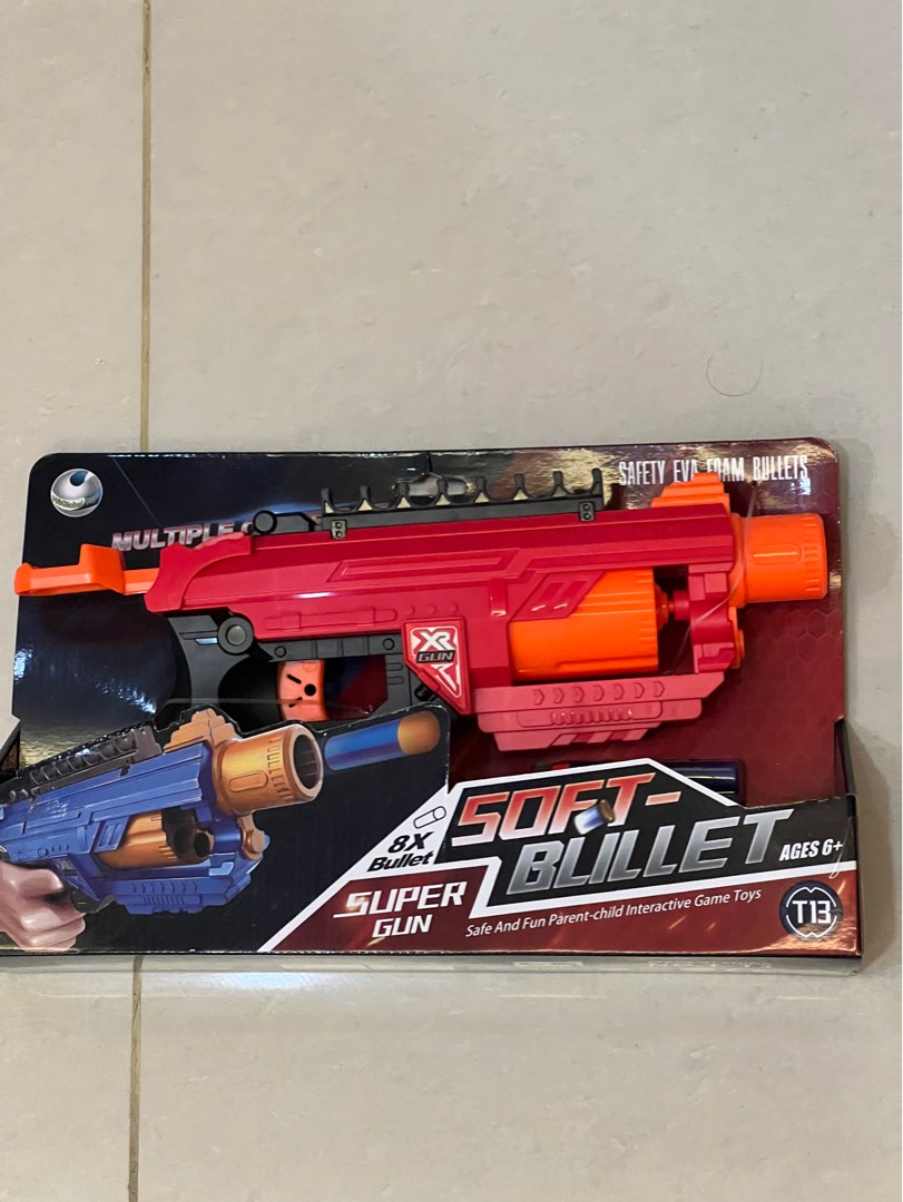 Soft bullet super gun, Hobbies & Toys, Toys & Games on Carousell